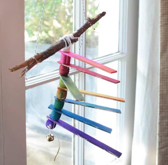 30 DIY Wind Chimes that Kids Can Make Themselves